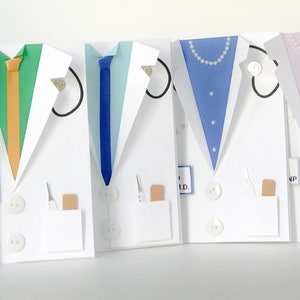 Bestselling Medical School Graduation Card, White Coat Ceremony, Doctor ...