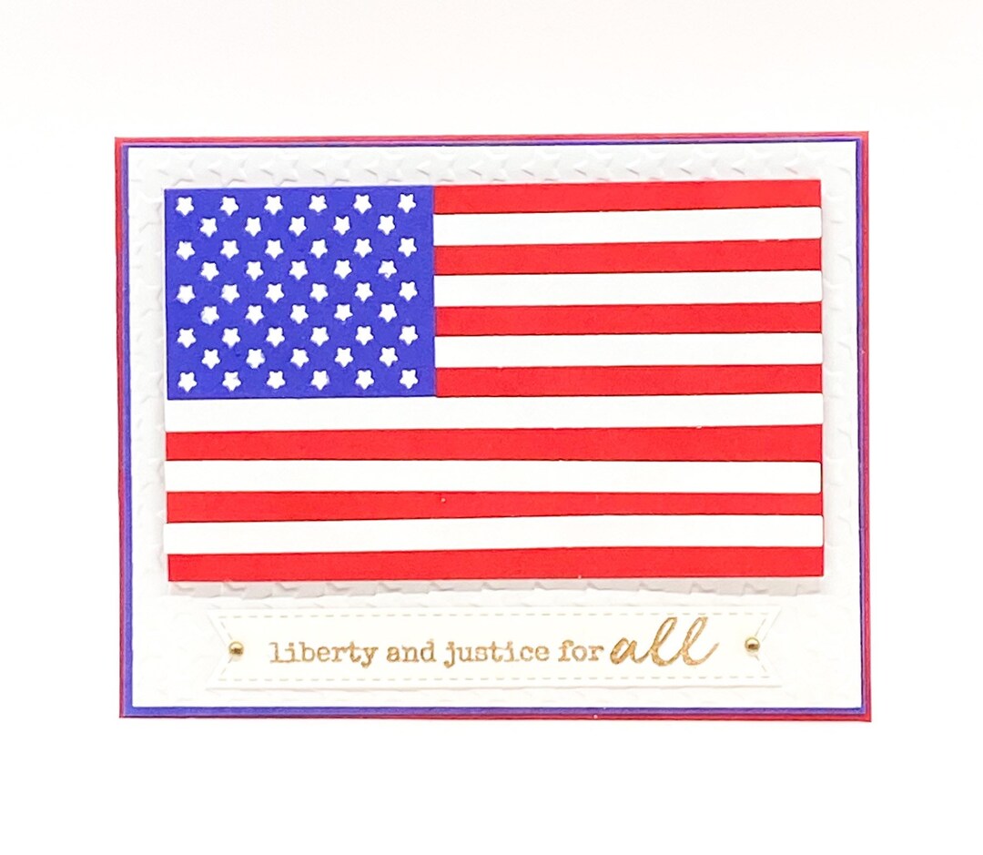 Military Retirement Card, American Flag, Flag Card, Patriotic Card ...