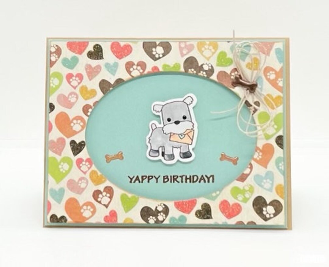 Birthday Card, Dog Birthday Card, Dog Lover Card, Card for Dog Lover ...