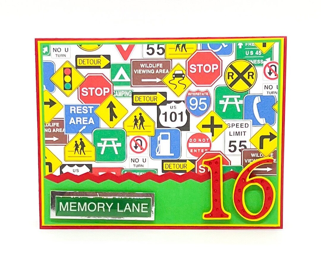 Sixteenth Birthday Card, 16th Birthday Card, Boys 16th Birthday, Sweet ...