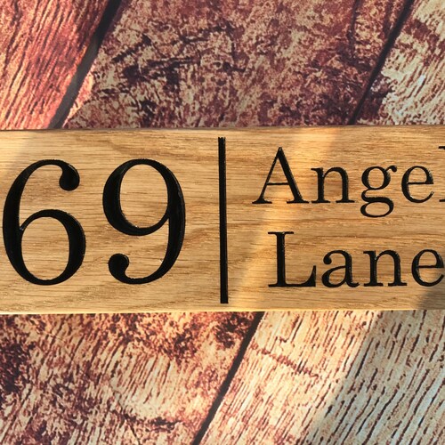 Ceramic House Number 6 Turquoise | Etsy