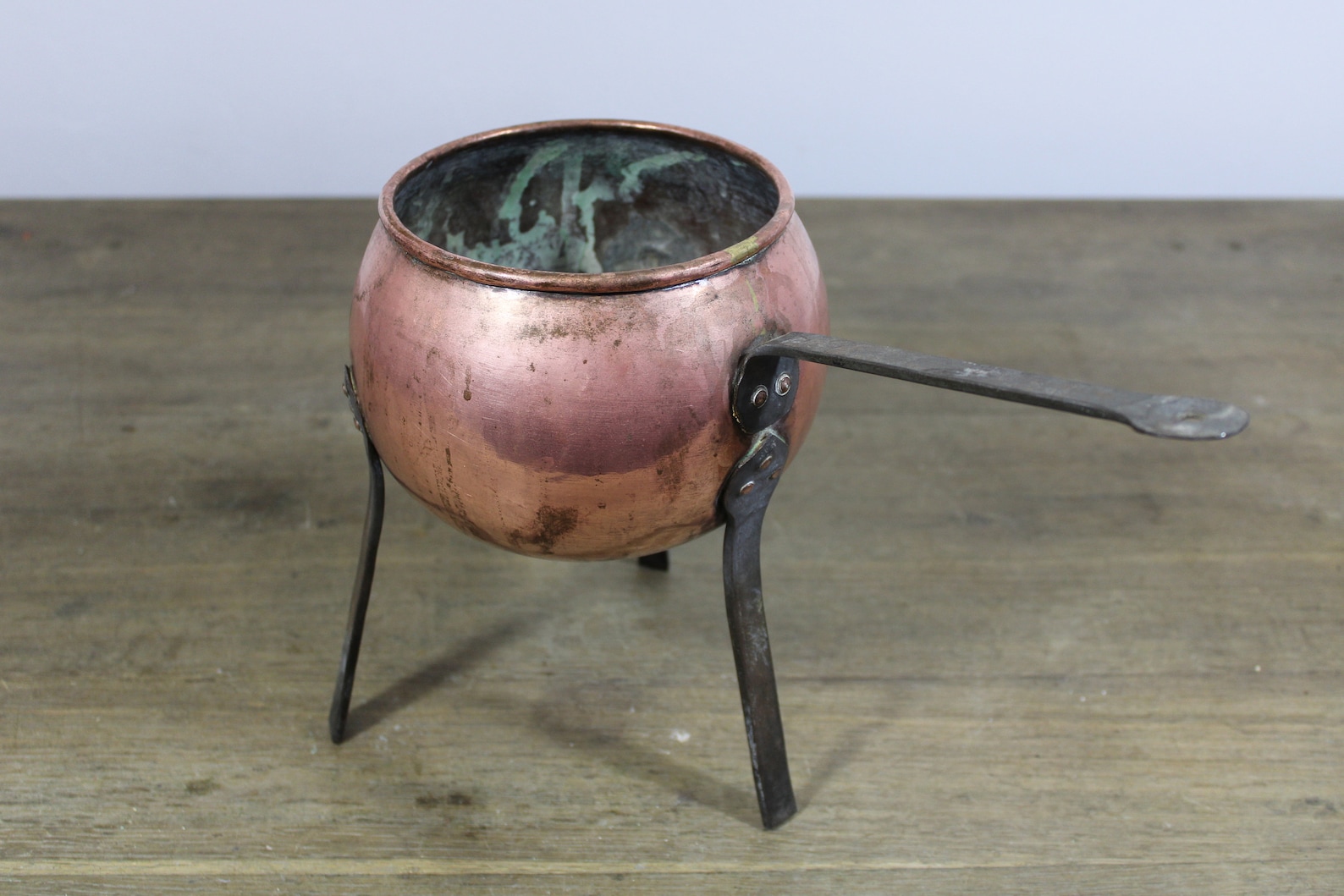 Antique French Copper Glue Bain Marie Double Boiler Pan - Etsy