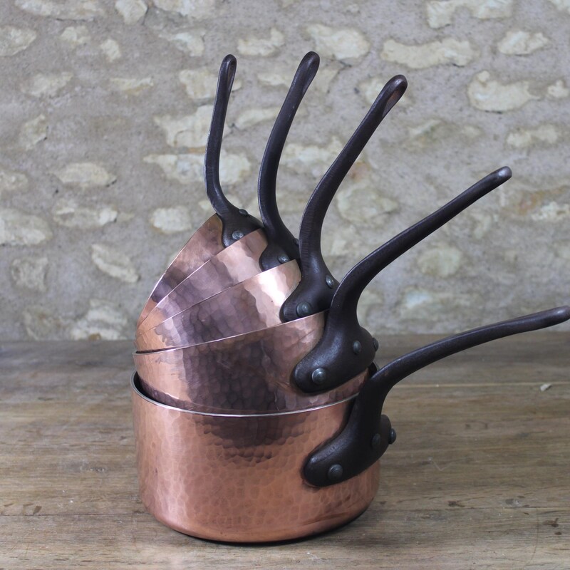 French Copper Pans - Etsy