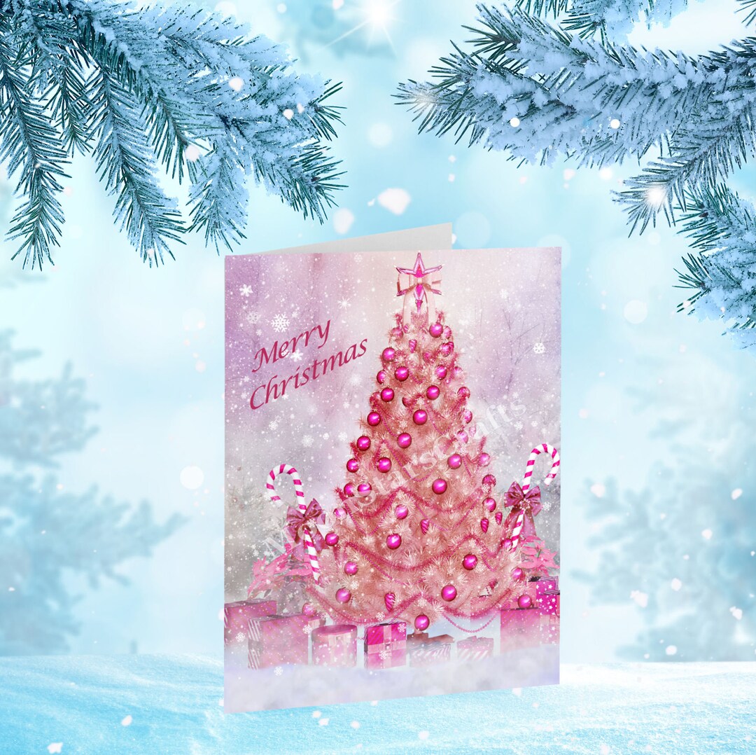 Printable Merry Christmas Card Instant Download Holiday Card - Etsy