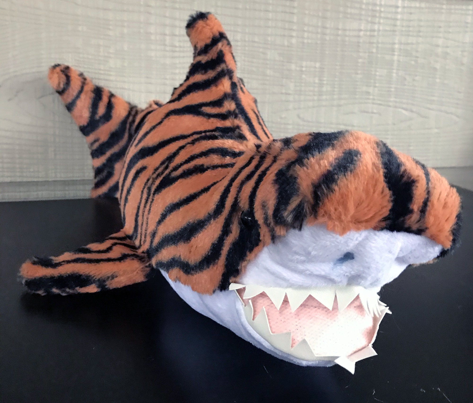 Tiger Shark Plush Stuffed Animal - Etsy