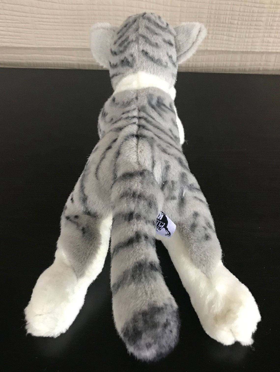 Grey Tabby Floppy Cat Plush 13 Long Kitten Size - Etsy Canada