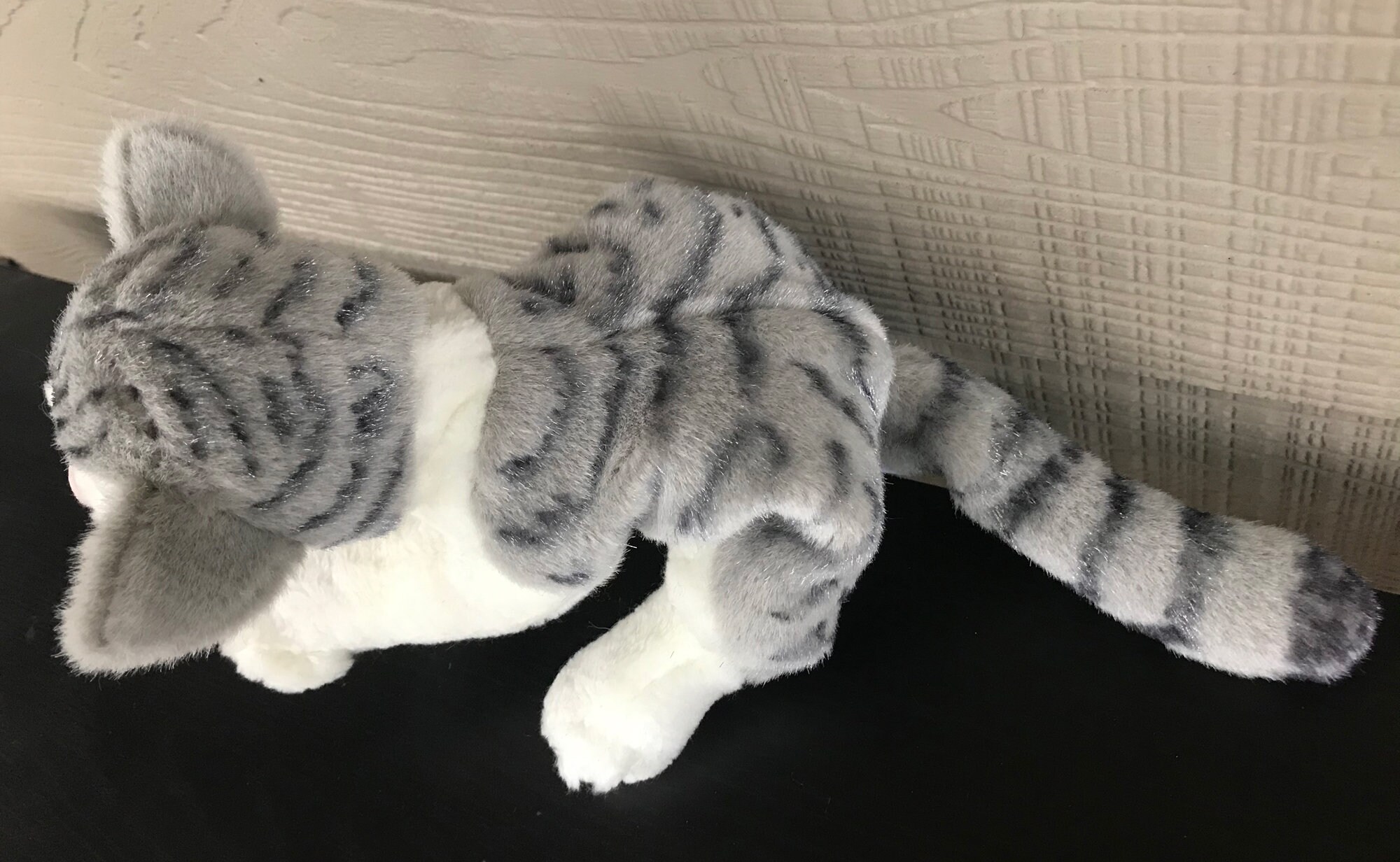 Grey Tabby Floppy Cat Plush 13 long Kitten Size | Etsy