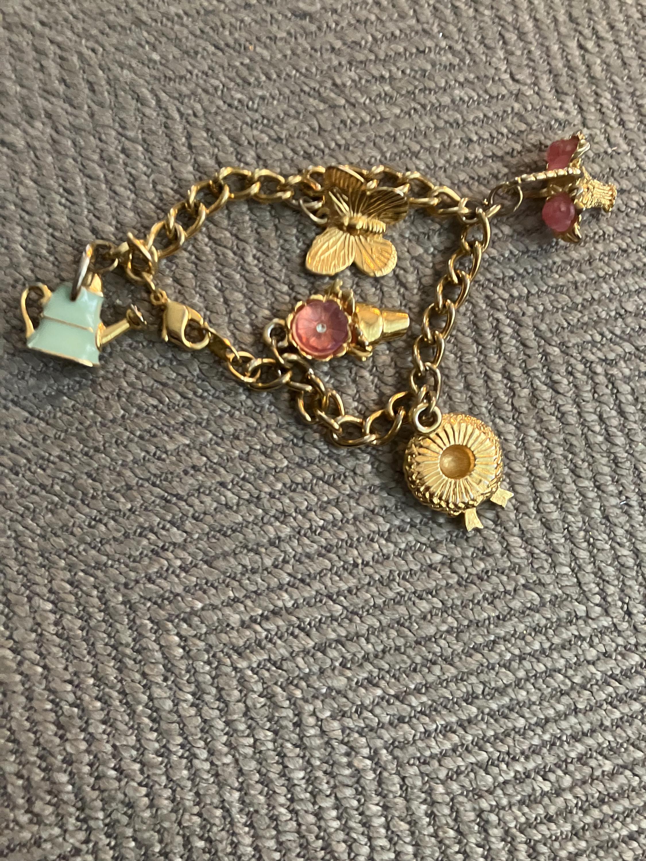 Two (2) Vintage Little Girls Charm Bracelets - Etsy