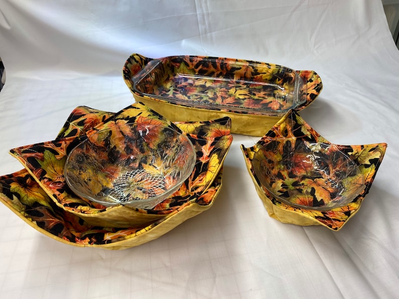 Fall Leaves Casserole Cozy, 9x13 Baking Dish Cover - Etsy