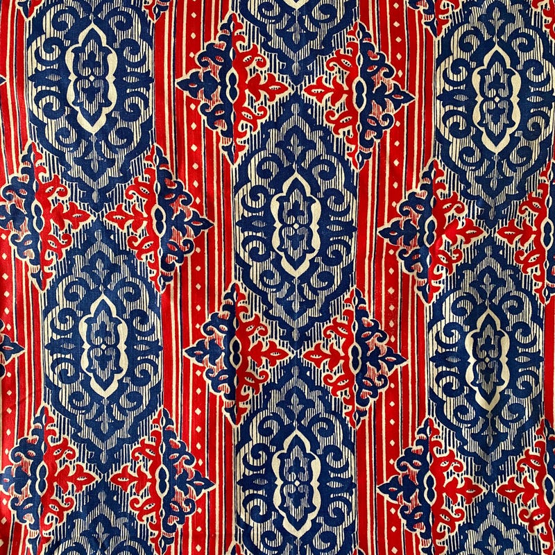 Block Print Fabric - Etsy