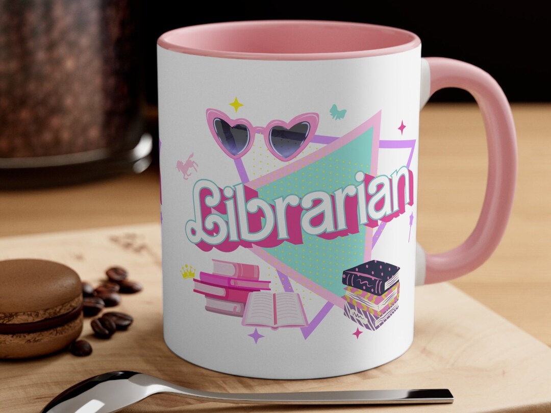 School Librarian Mug Library Mug for Librarian Squad Mug Book Lover Mug ...