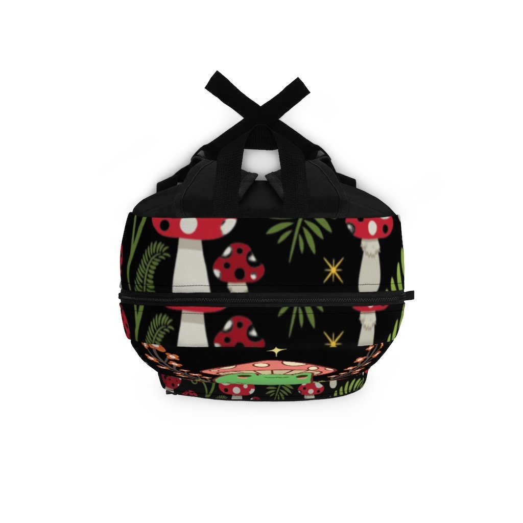 Cottagecore Backpack Frog Backpack Mushroom Frogkawaii - Etsy