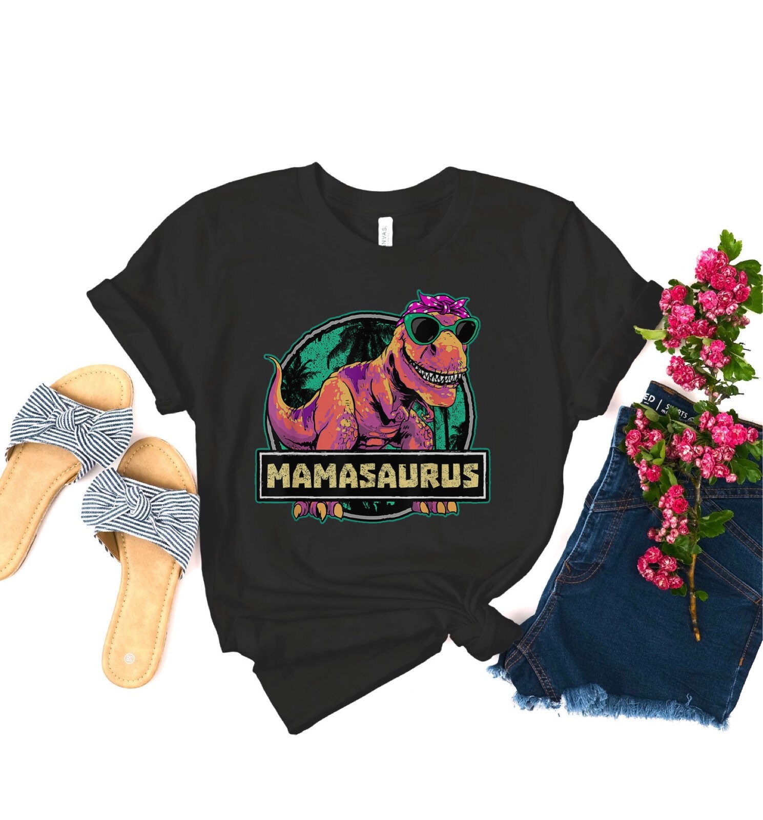 Mamasaurus Shirt Funny Mom Shirt Mama Shirt First | Etsy