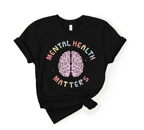 Clothing Men's Clothing Depression Shirt Mental health Matters Shirt ...