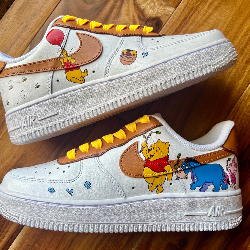 Painted Air Force 1 - Etsy