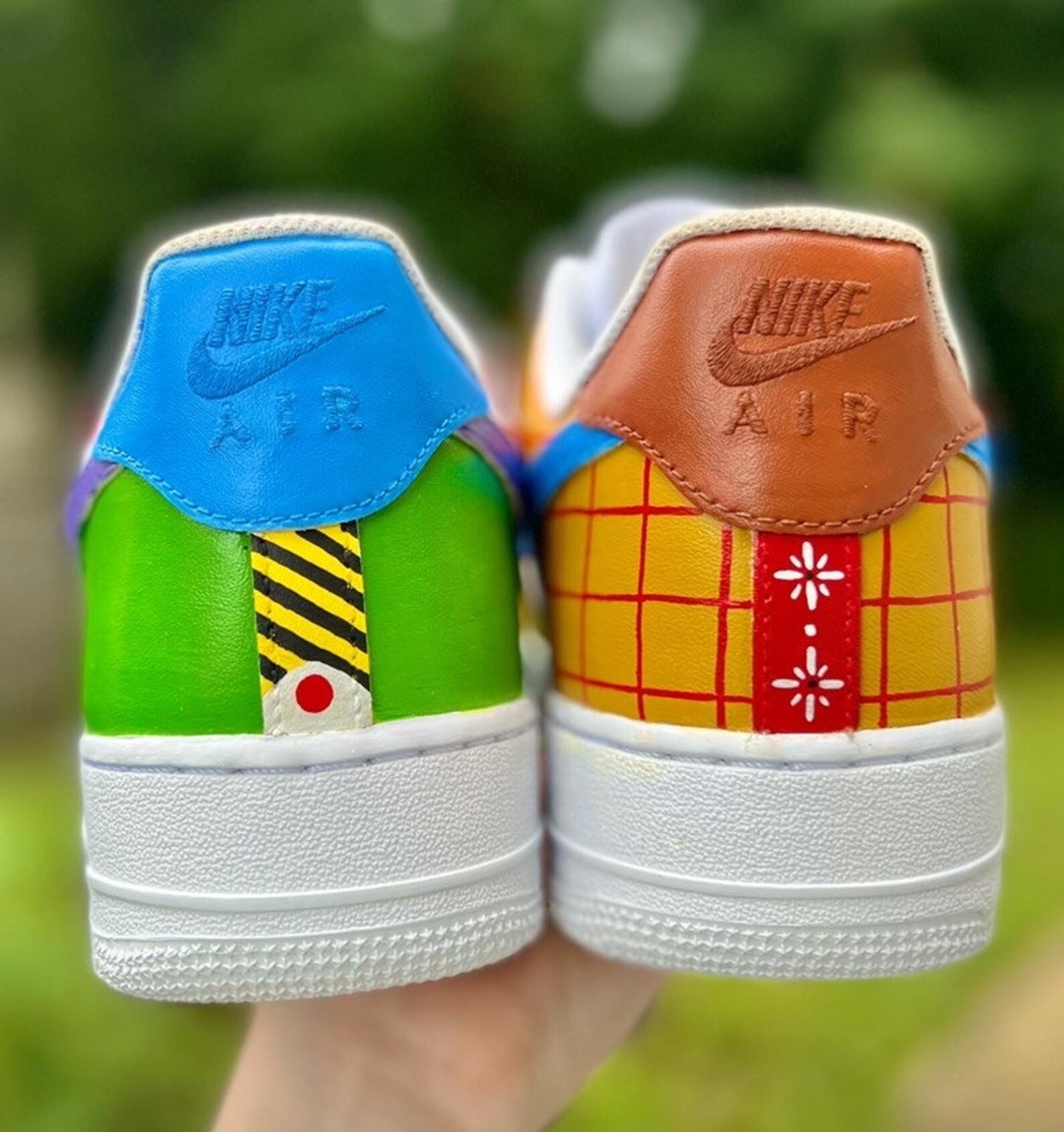 Custom Toy Hand-painted Nike Air Force 1’s | ADULT SIZING - Etsy