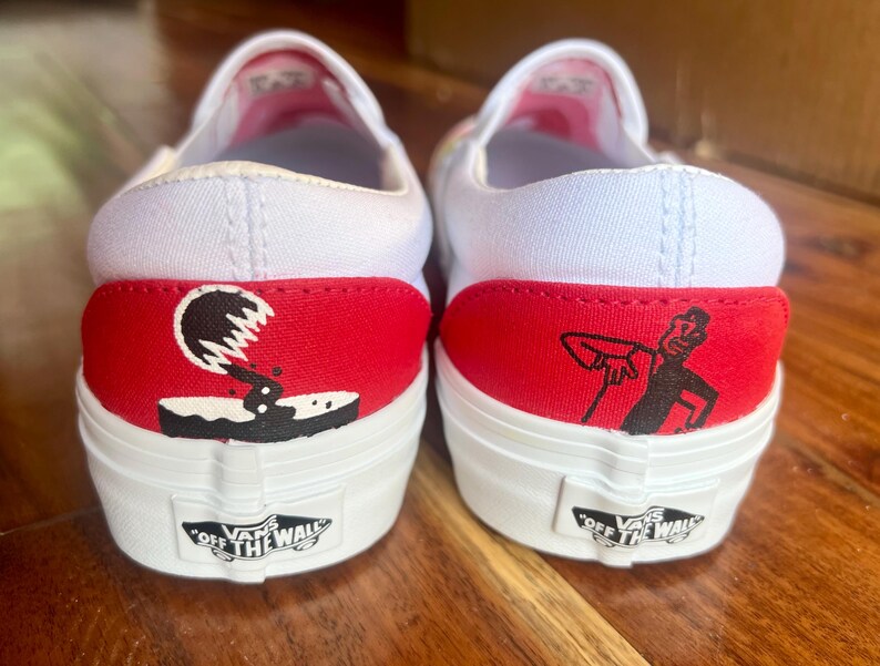 Custom Powerpuff Girls Themed Hand-painted Vans | Baby Through Adult ...
