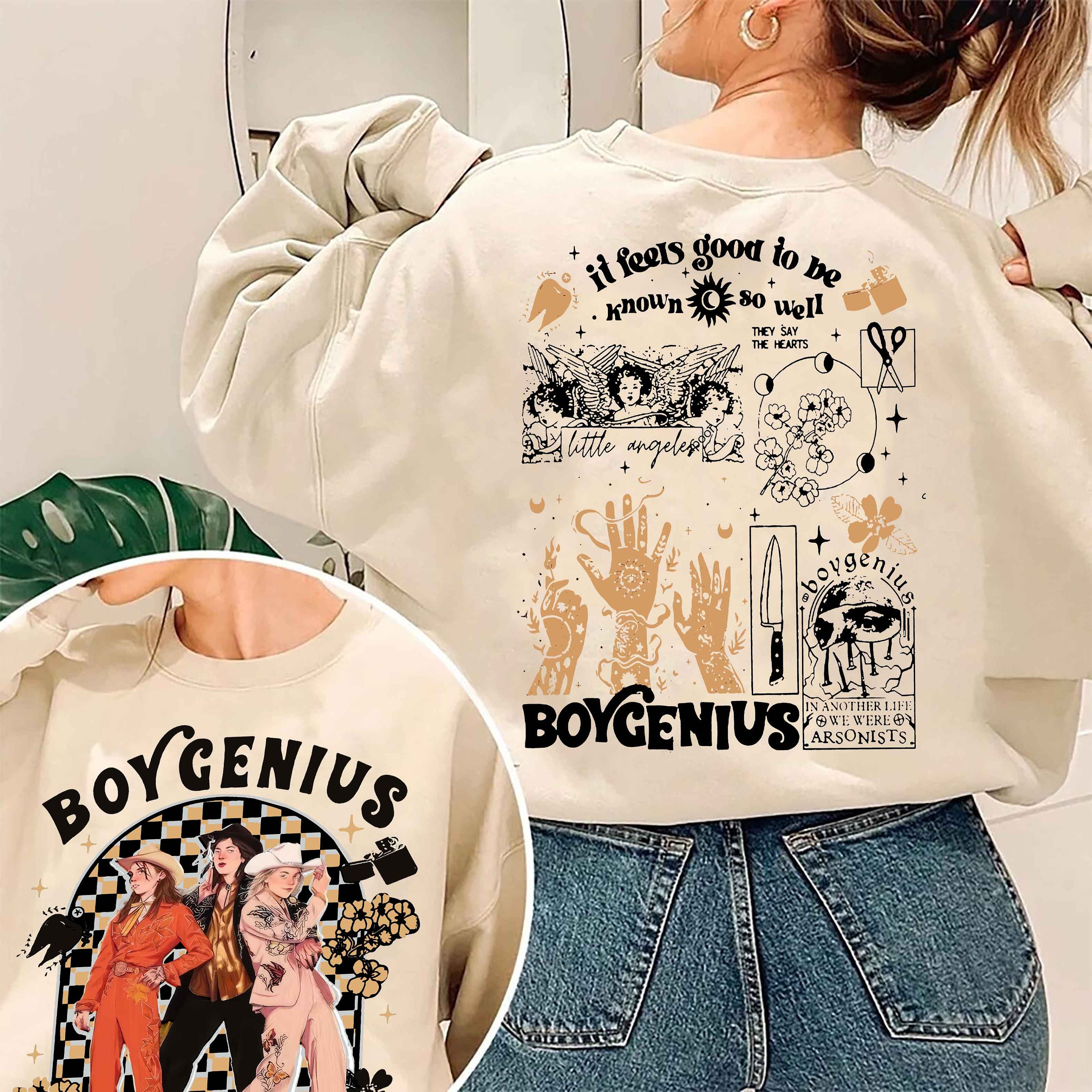 Boygenius PNG, Boygenius Reset Concert Tour Png, Boygenius Merch ...