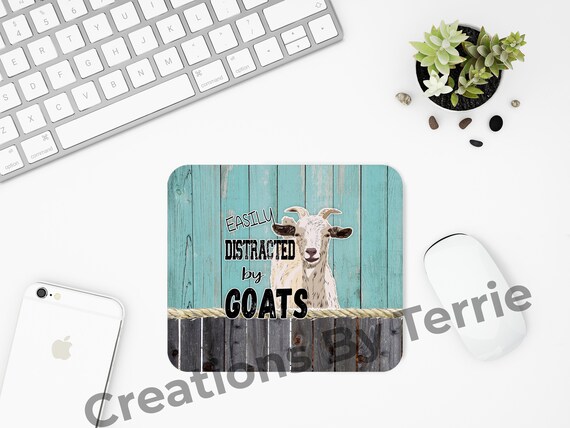 Goat Mouse Pad Mouse Pad Computer Mouse Pad Office - Etsy