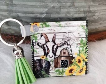 Cow Heifercow Tag Bandana Cow Tag Key Chain Keyrings | Etsy