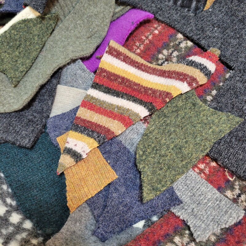 Wool Scraps - Etsy