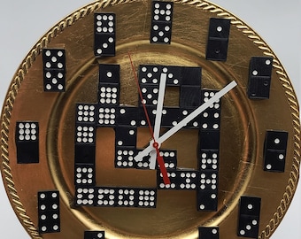 Domino Wall Clock | Etsy