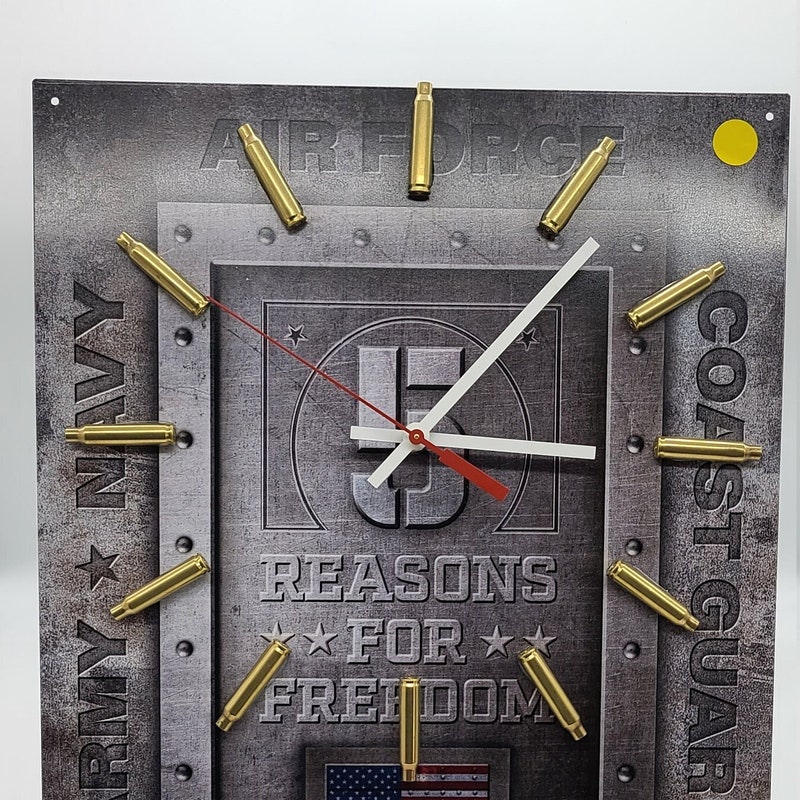 Bullet Clock - Etsy