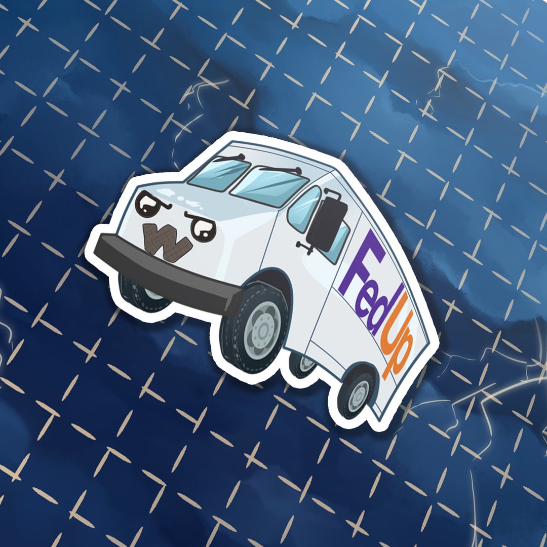 Fedup Truck Vinyl Sticker - Etsy