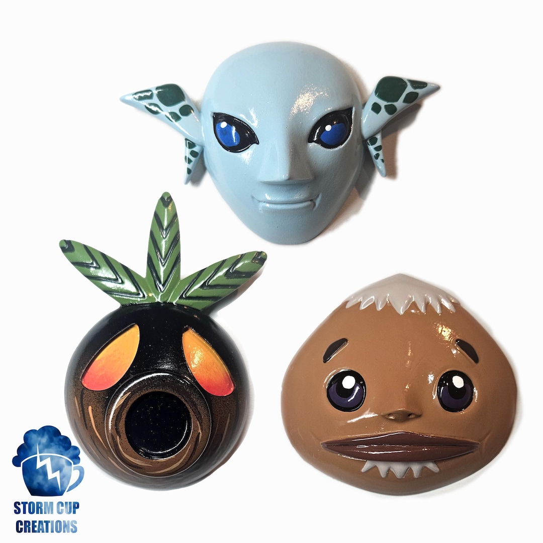 Legend of Zelda Majoras Mask Transformation Mask Set - Etsy
