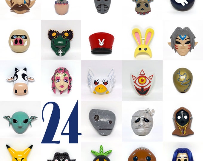 Legend of Zelda Majoras Mask Happy Mask Set - Etsy