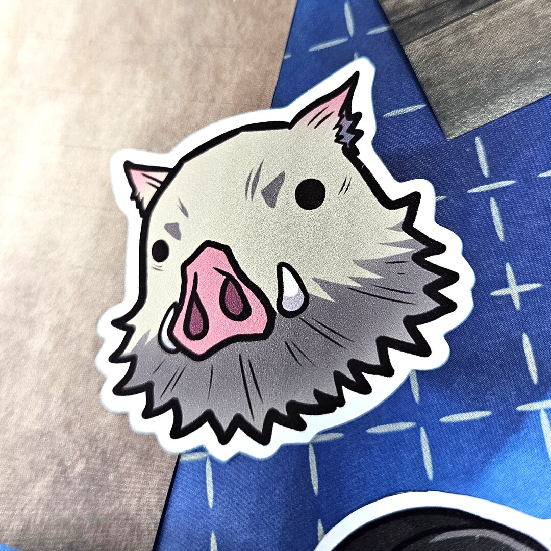 Boar Boi Vinyl Sticker - Etsy