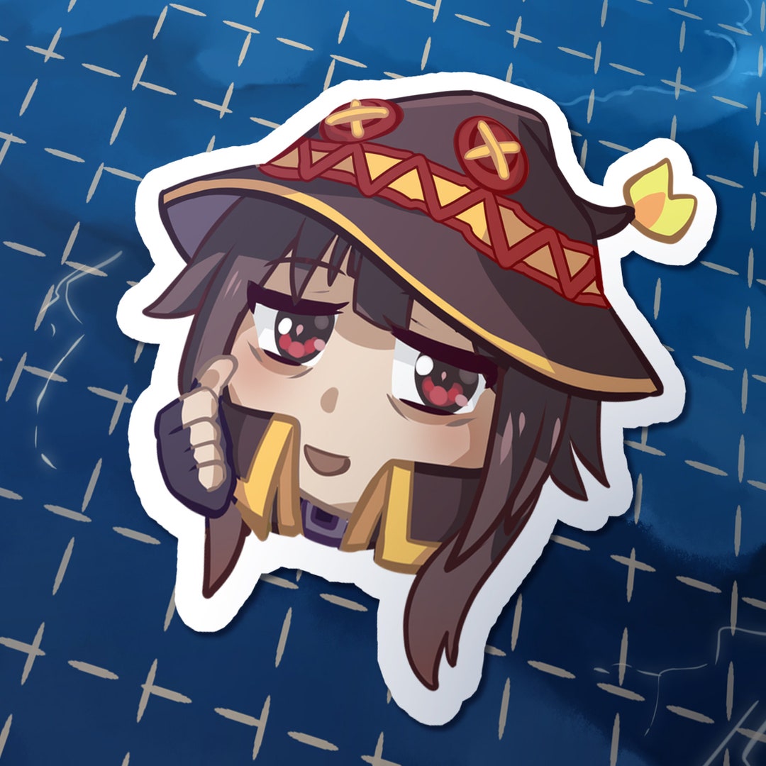 Konosuba Megumin Chibi Sticker - Etsy