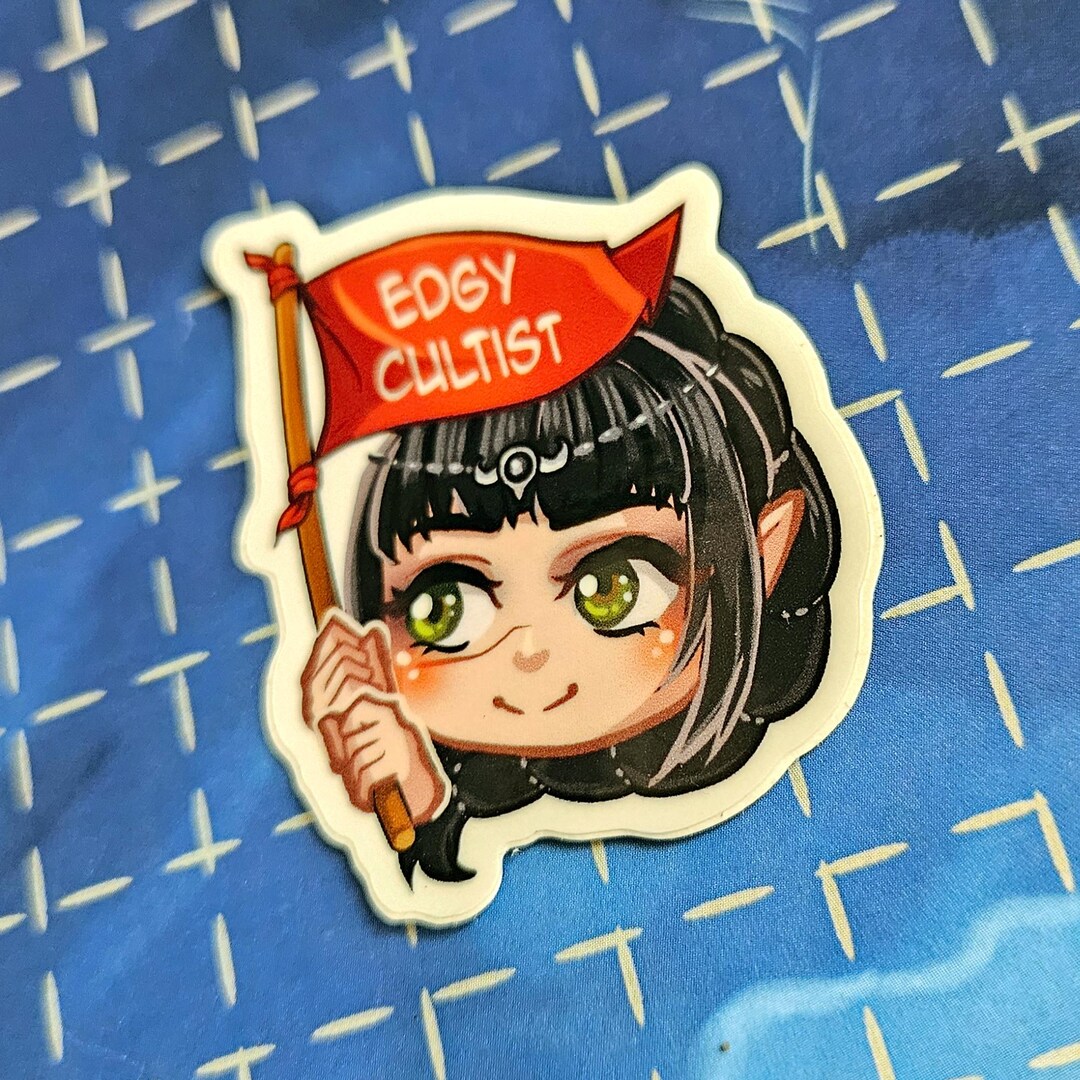 Shadowheart BG3 Chibi Sticker - Etsy