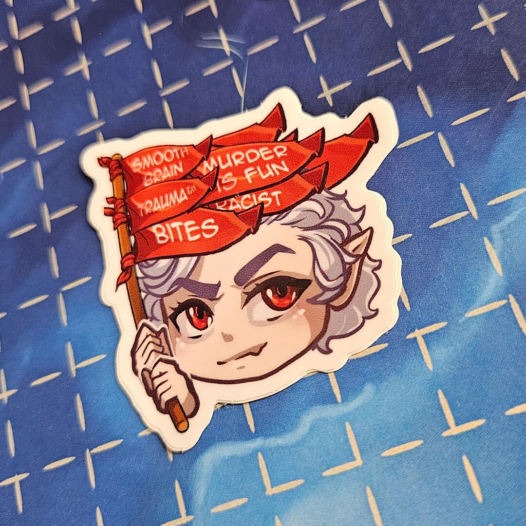 Astarion BG3 Chibi Sticker - Etsy