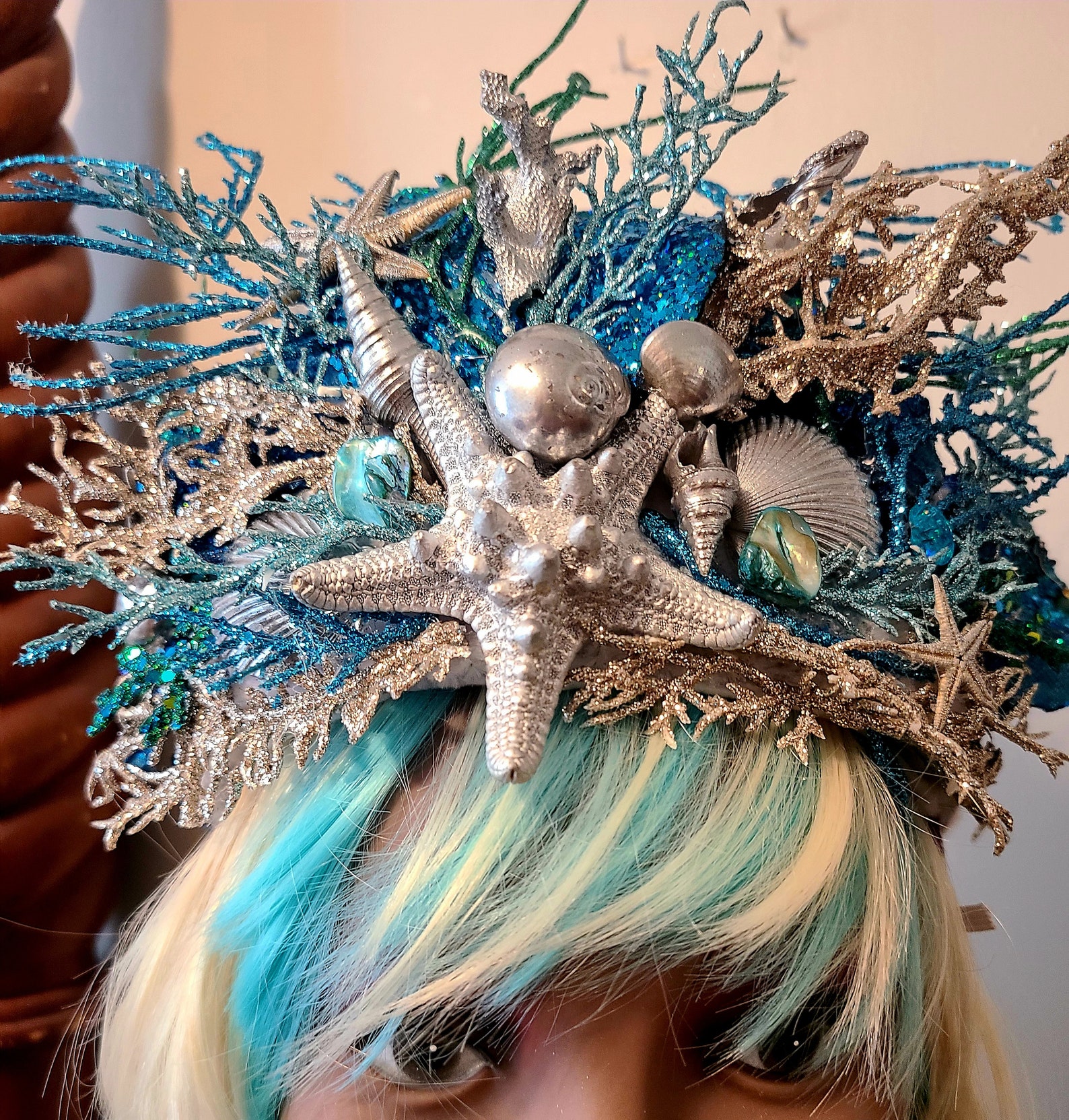 Mermaid Siren Crown - Etsy