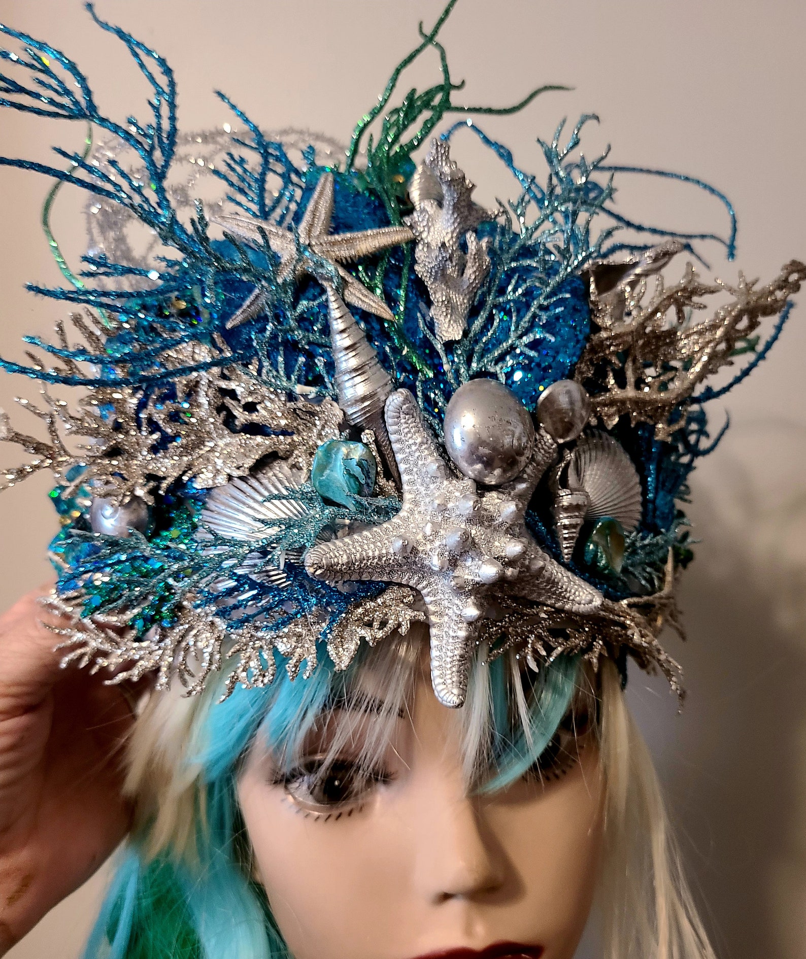 Mermaid Siren Crown - Etsy