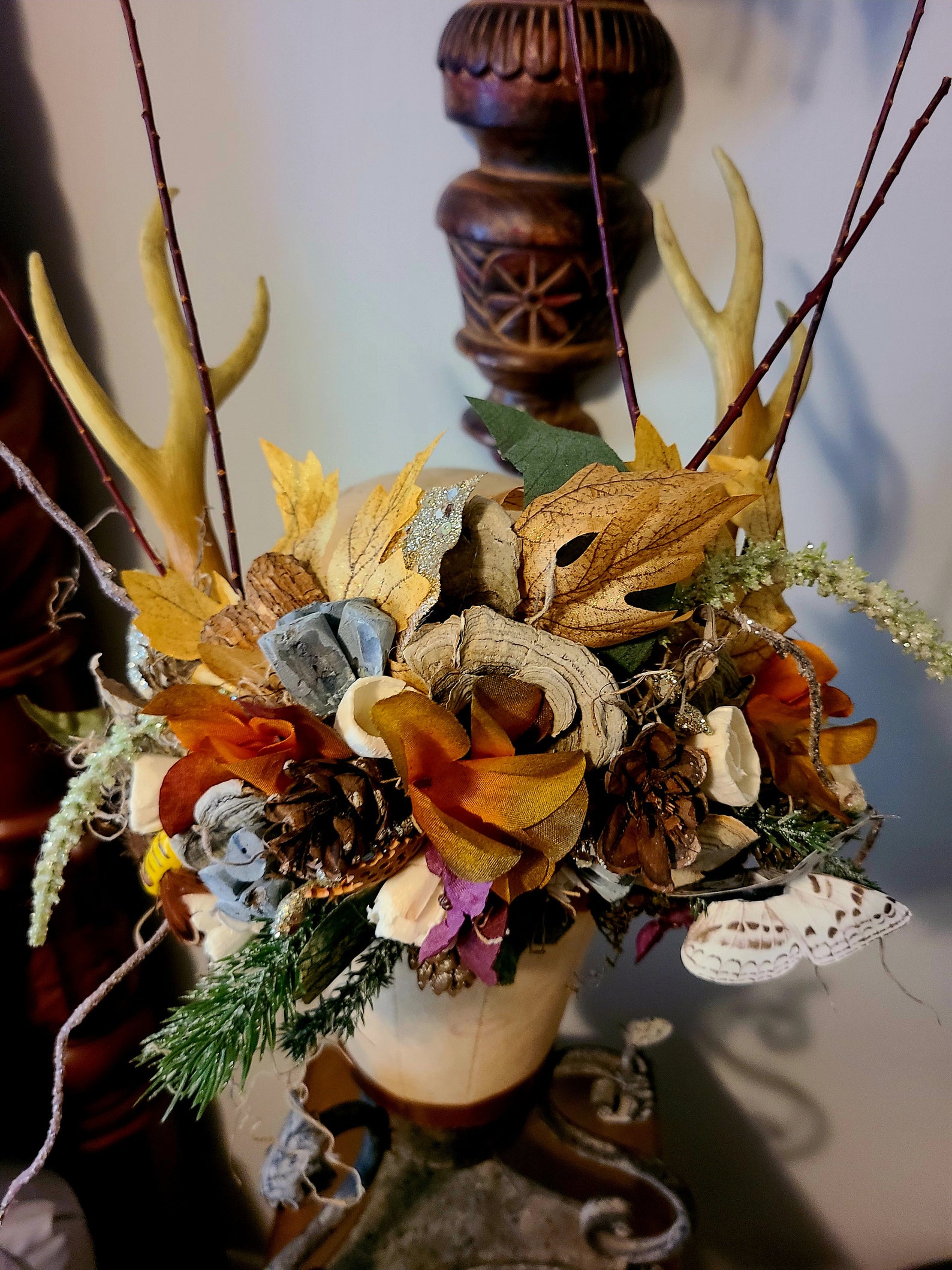 Forest Fairy Nymph Queen Crown Headpiece - Etsy