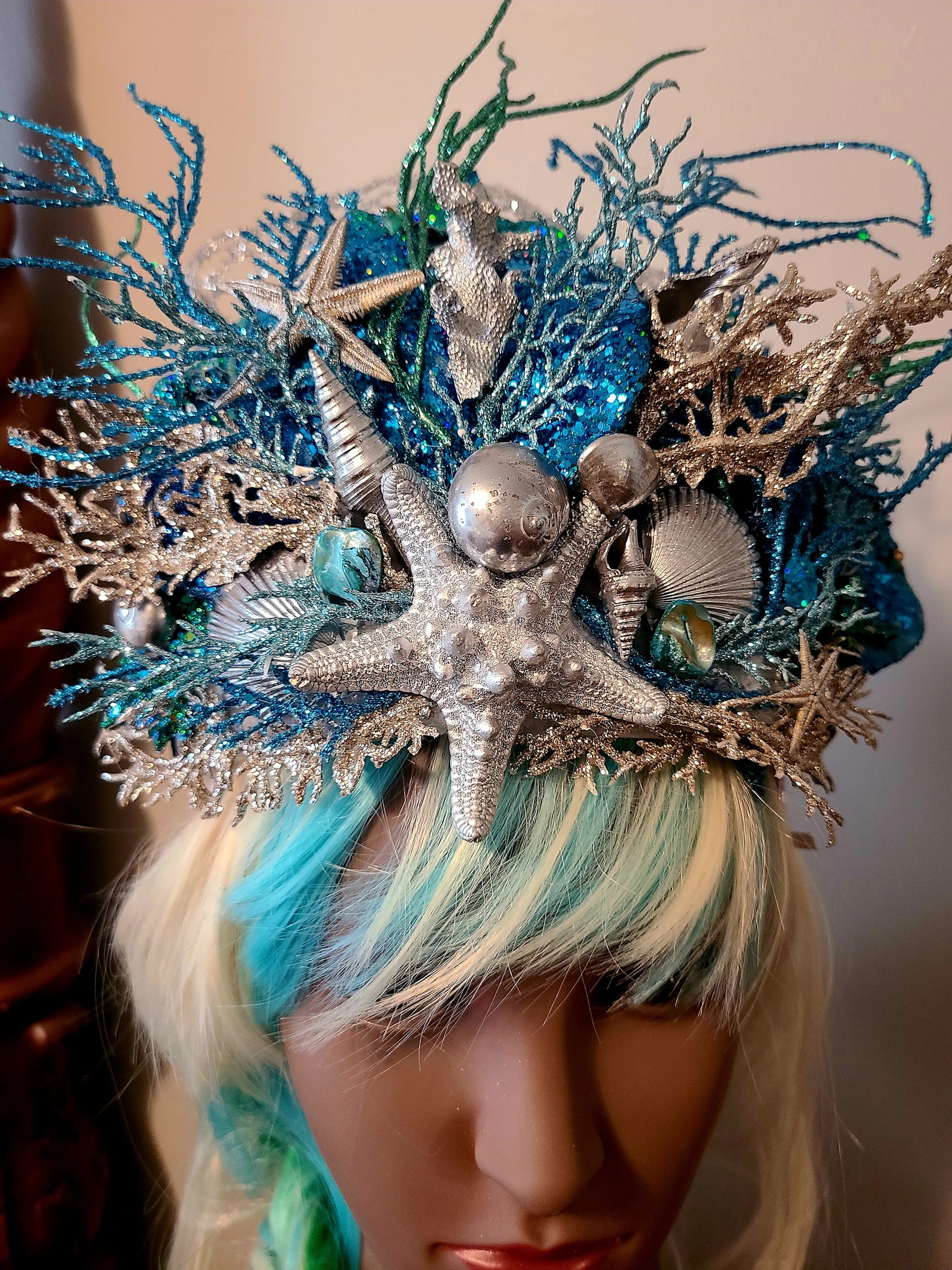 Mermaid Siren Crown - Etsy