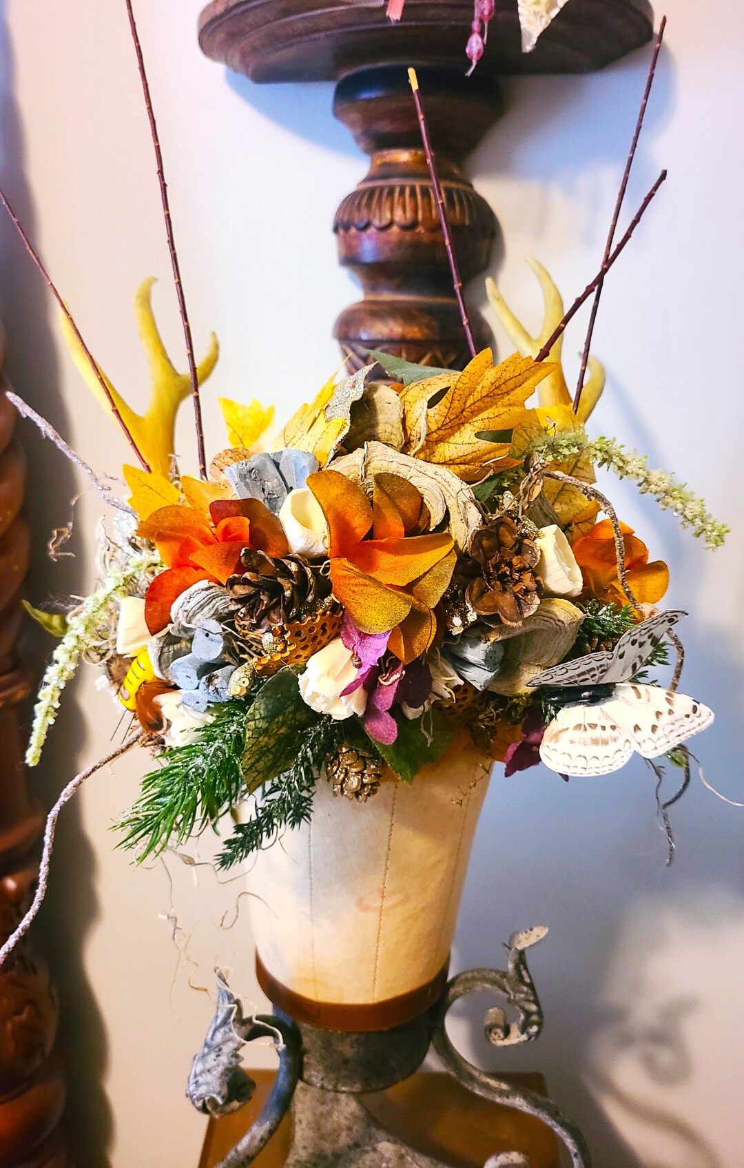 Forest Fairy Nymph Queen Crown Headpiece - Etsy