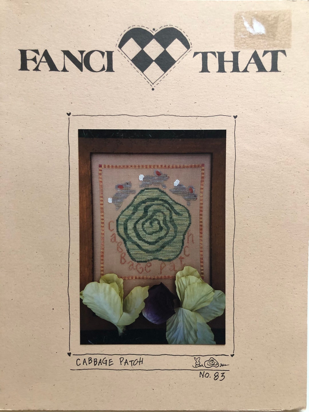 FANCI That~cross Stitch Pattern~cabbage Patch No. 83 - Etsy