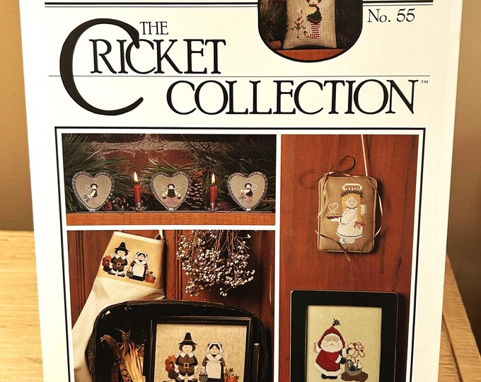 The Cricket Collection~cross Stitch Pattern~holiday Angels - Etsy