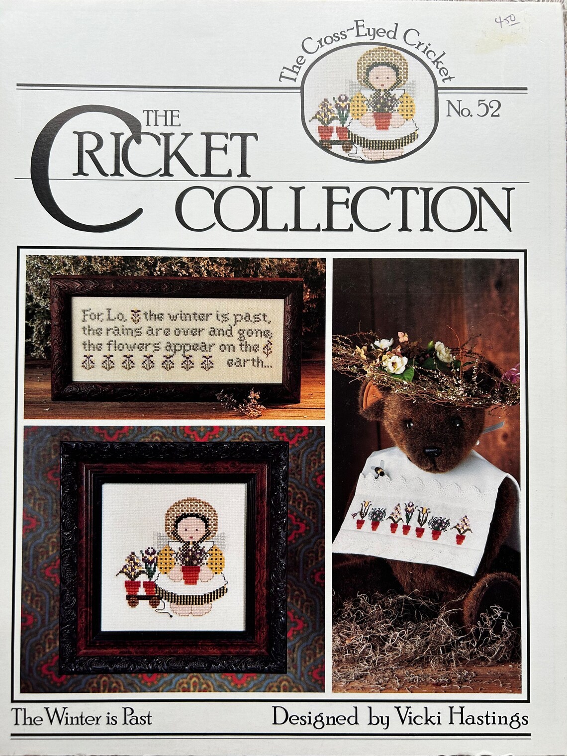 The Cricket Collection~cross Stitch Pattern~the Winter is Past - Etsy
