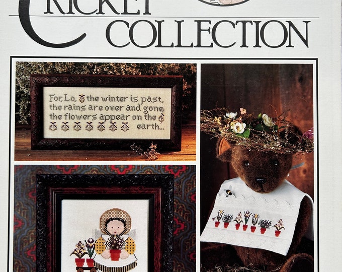 The Cricket Collection~cross Stitch Pattern~the Winter is Past - Etsy