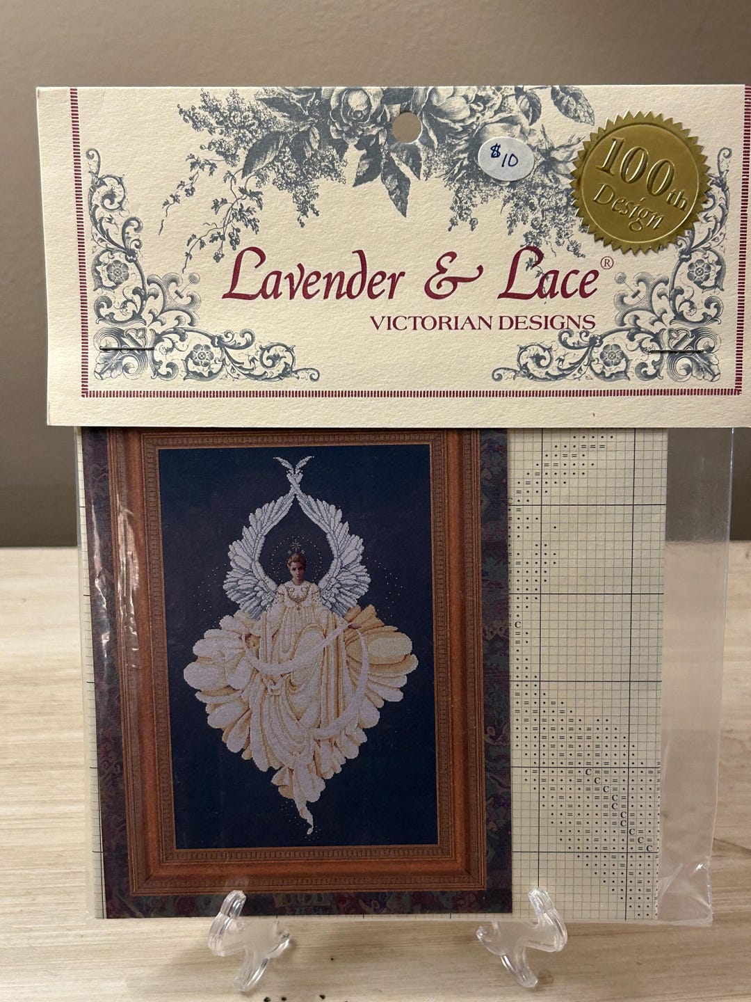 Lavender & Lace~cross Stitch Pattern~peace Angel - Etsy