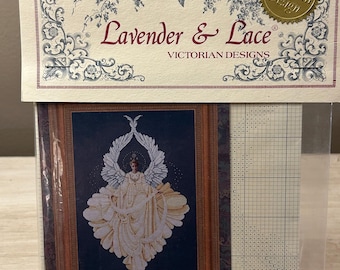 Lavender & Lace~cross Stitch Pattern~queen Anne's Lace - Etsy