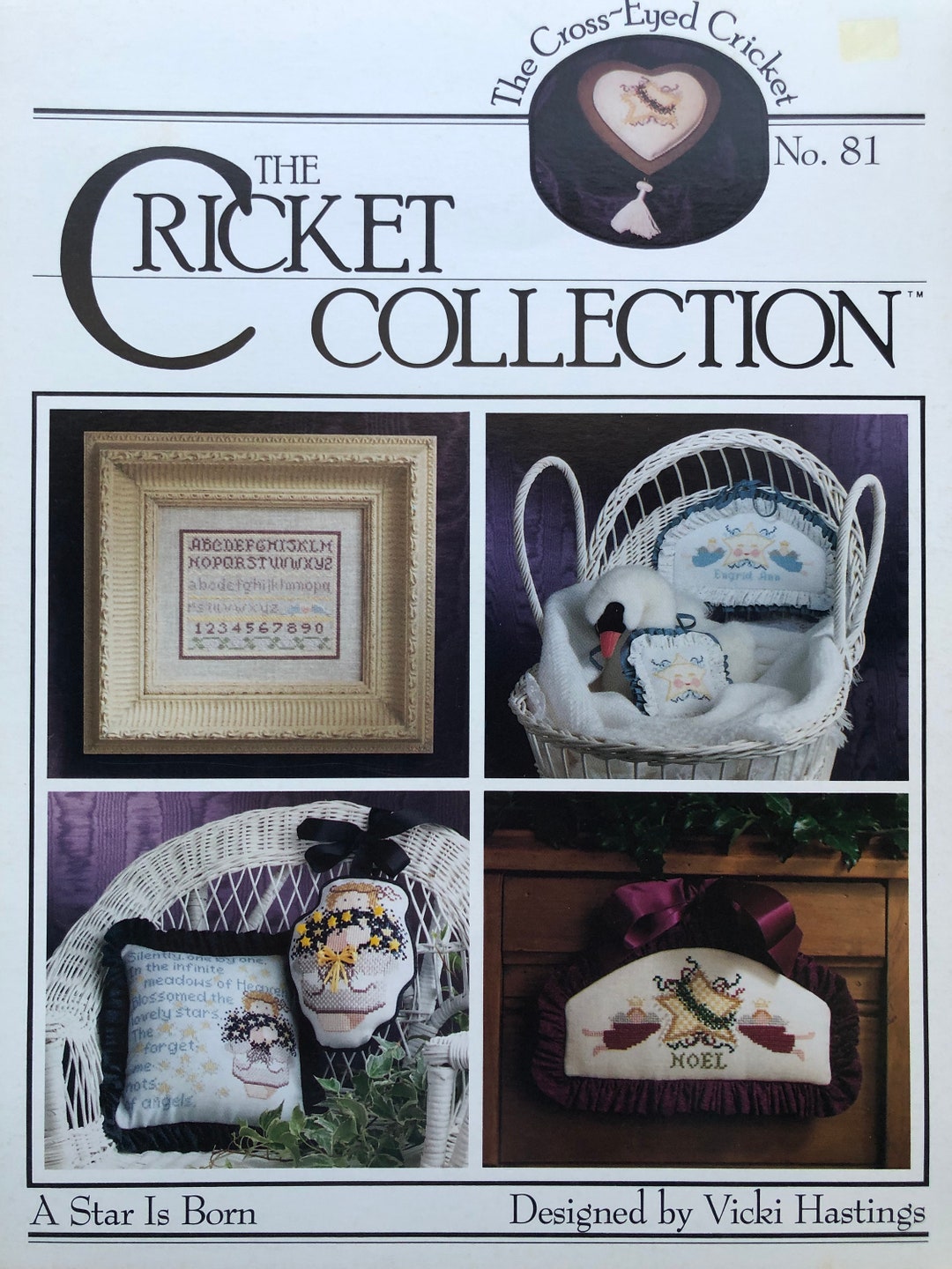 The Cricket Collection~cross Stitch Pattern~a Star is Born - Etsy