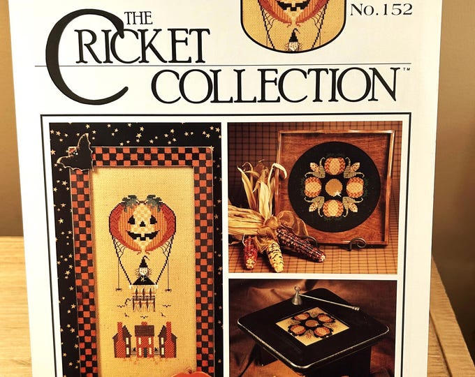 The Cricket Collection~cross Stitch Pattern~orange & Black - Etsy