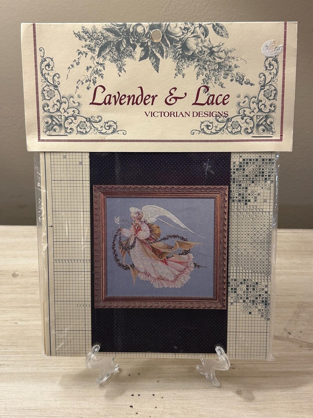Lavender & Lace~cross Stitch Pattern~angel of Summer - Etsy