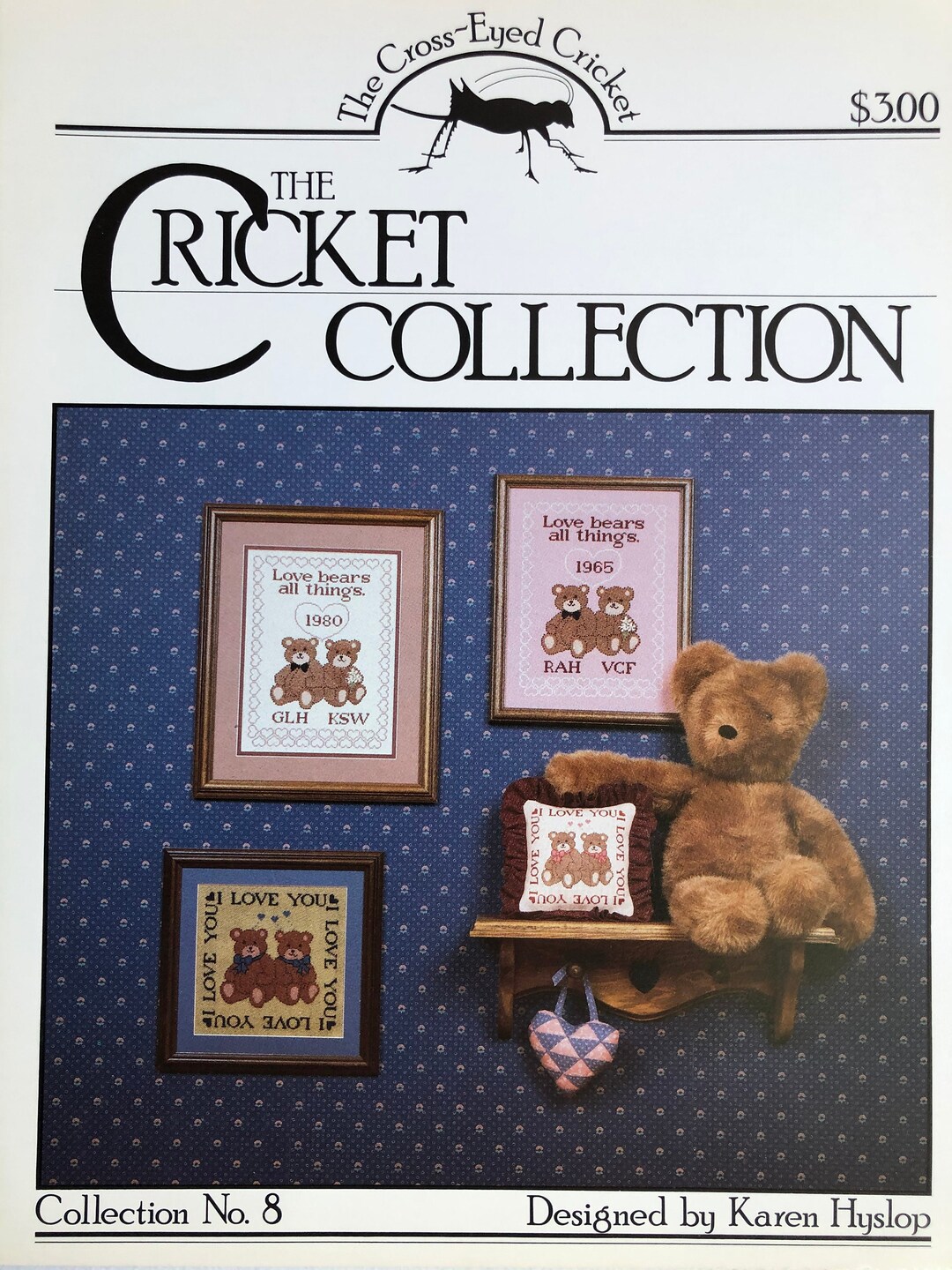 The Cricket Collection | Cross Stitch Pattern | Collection No. 8 - Etsy