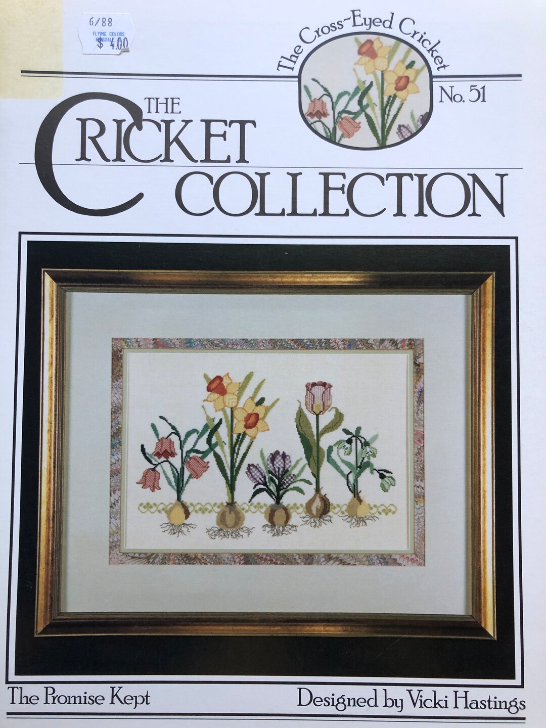 The Cricket Collection~cross Stitch Pattern~the Promise Kept - Etsy